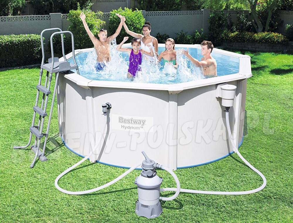 Basen ogrodowy stelażowy Hydrium całoroczny 300 x 120 cm 7w1 Bestway ... Basen ogrodowy stelażowy Hydrium całoroczny 300 x 120 cm 7w1 Bestway ...
