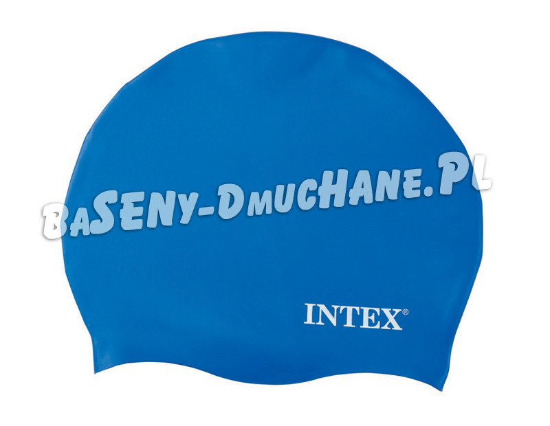 Czepek kąpielowy silikonowy INTEX 55991 do pływania 3 kolory - Baseny ...