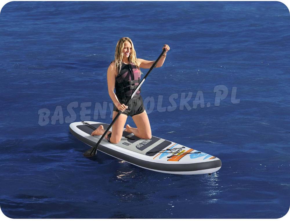 Deska do pływania na stojąco SUP Bestway 65342 White Cap 305 x 84 cm ...