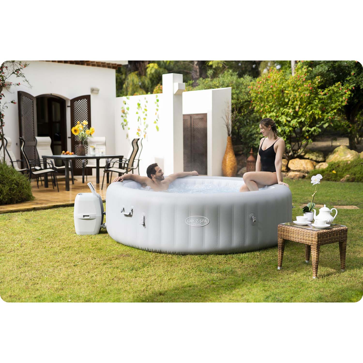 Dmuchane SPA Jacuzzi 236x71cm Grenada 8 osobowe Bestway 60135 - Baseny ...