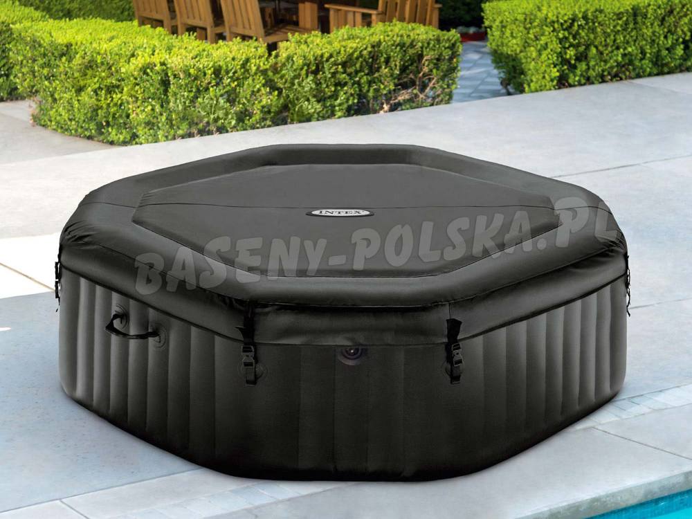 Dmuchane SPA jacuzzi z bąbelki i dysze 4 osobowe INTEX 28458 Premium ...