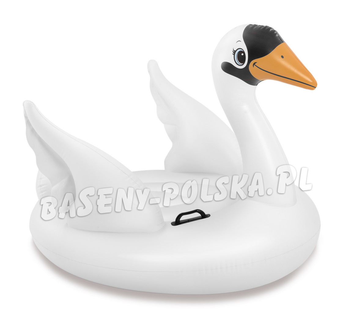 Dmuchany łabędź do pływania 130 x 102 x 99 cm INTEX 57557 - Baseny ...