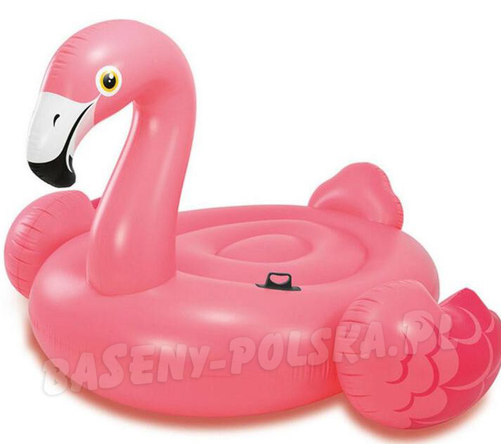 Dmuchany materac flaming wyspa do pływania 142 x 137 x 97 cm INTEX ...