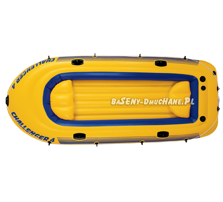 Ponton Challenger 4 Set 351 x 145 x 48 cm INTEX - Baseny stelażowe ...